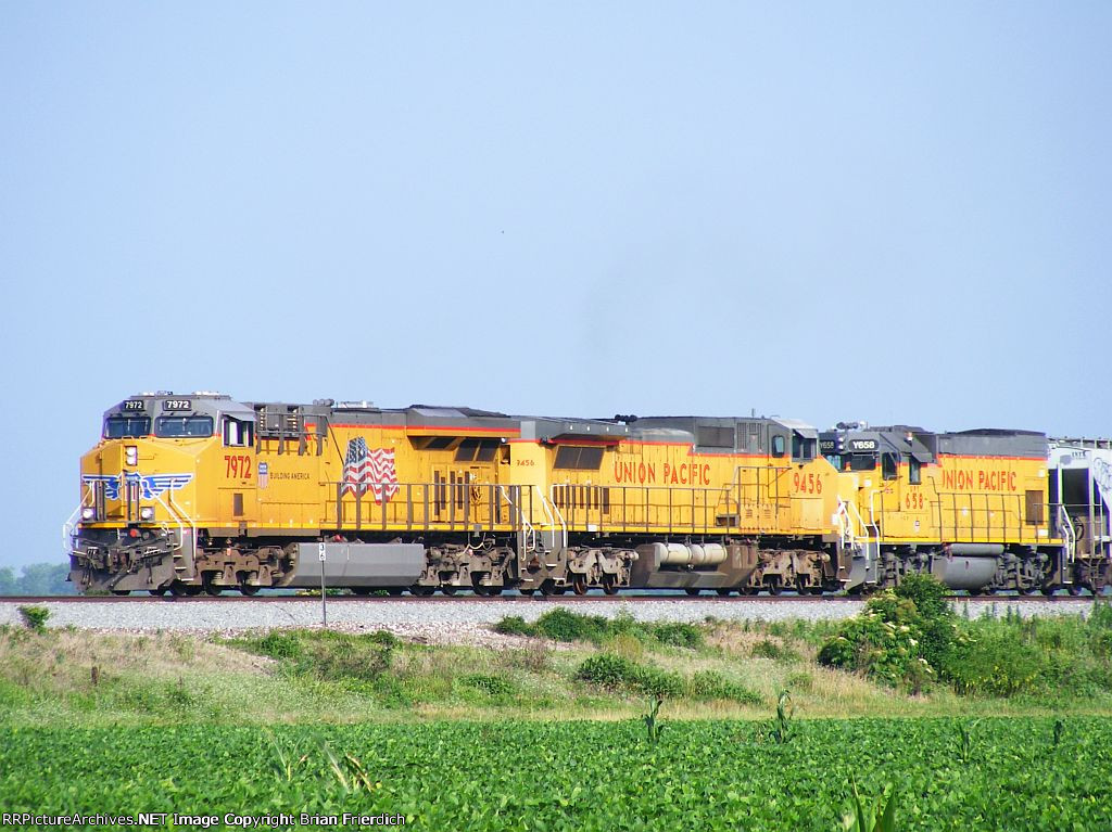 UP 7972 UP 9456 UPY 658